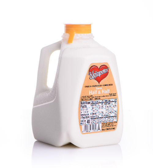 Half & Half - Quart - Kleinpeter Farms Dairy - Milk - Dairy Products