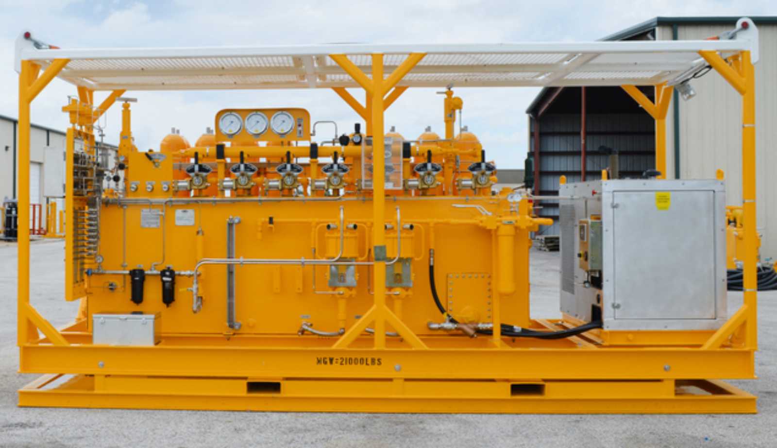 7 Station, 160 Gallon BOP Control System w/Pneumatic Operated Remote ...