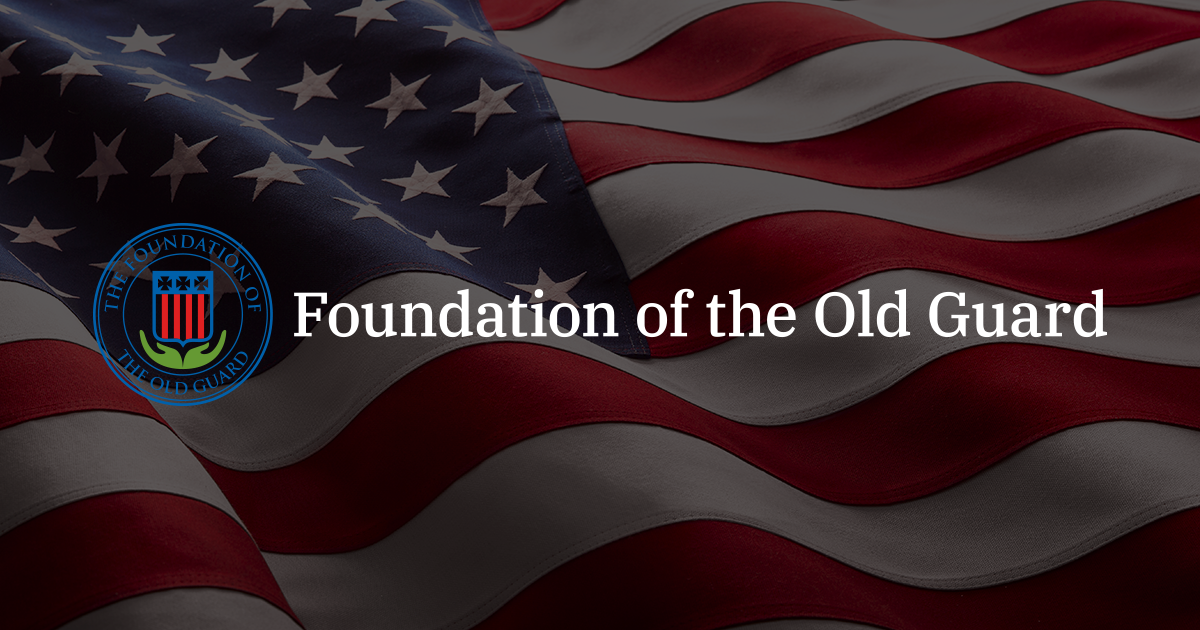 The Foundation Of The Old Guard - Support the 3rd US Infantry Regiment
