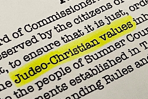 News Snapshot: Tennessee County Under Fire For Adding 'Judeo-Christian ...