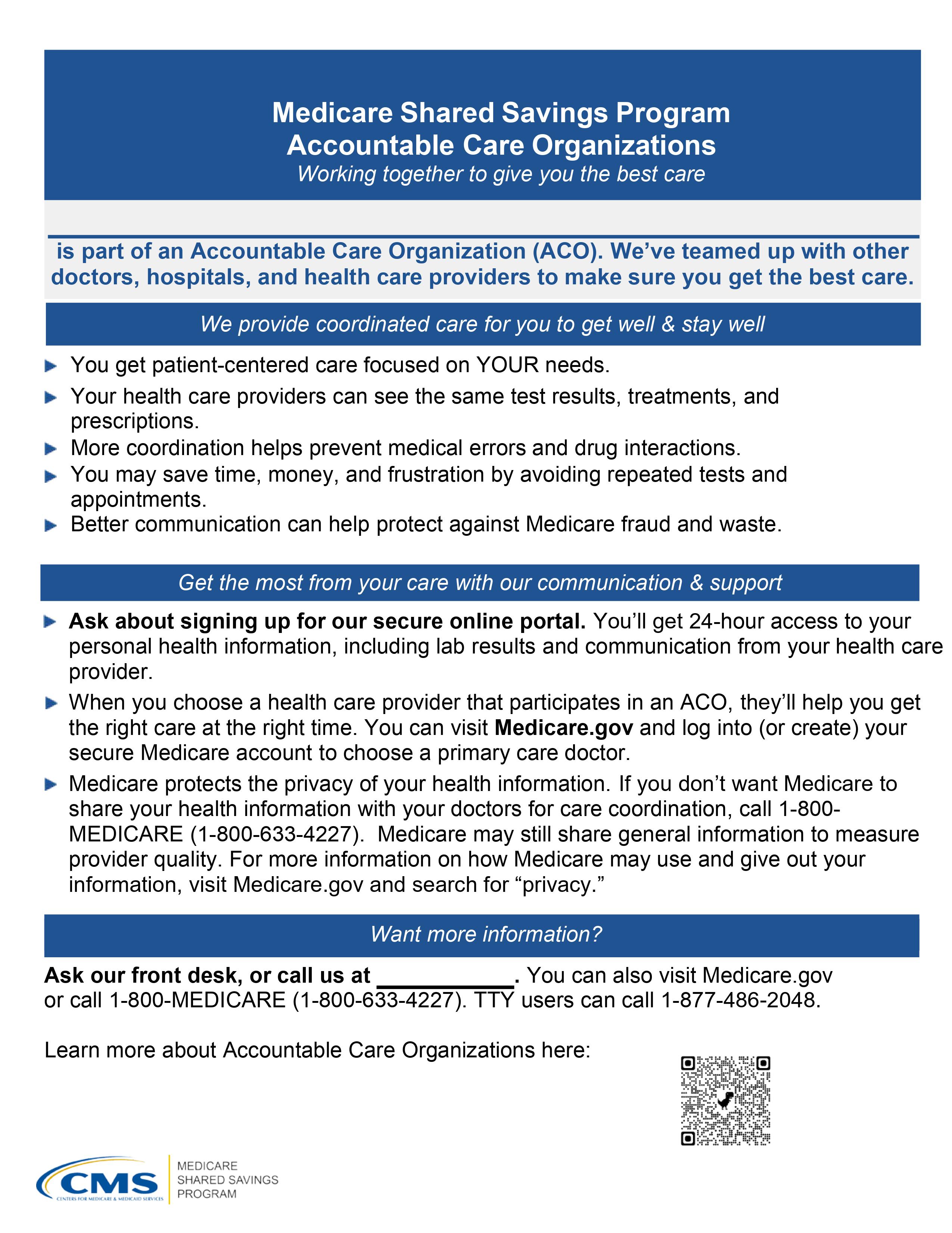 News: Medicare Shared Savings Program - DePaul Community Health Centers