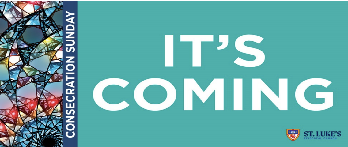 Consecration Sunday Announced: Karsten Thompson - St. Luke's Episcopal ...