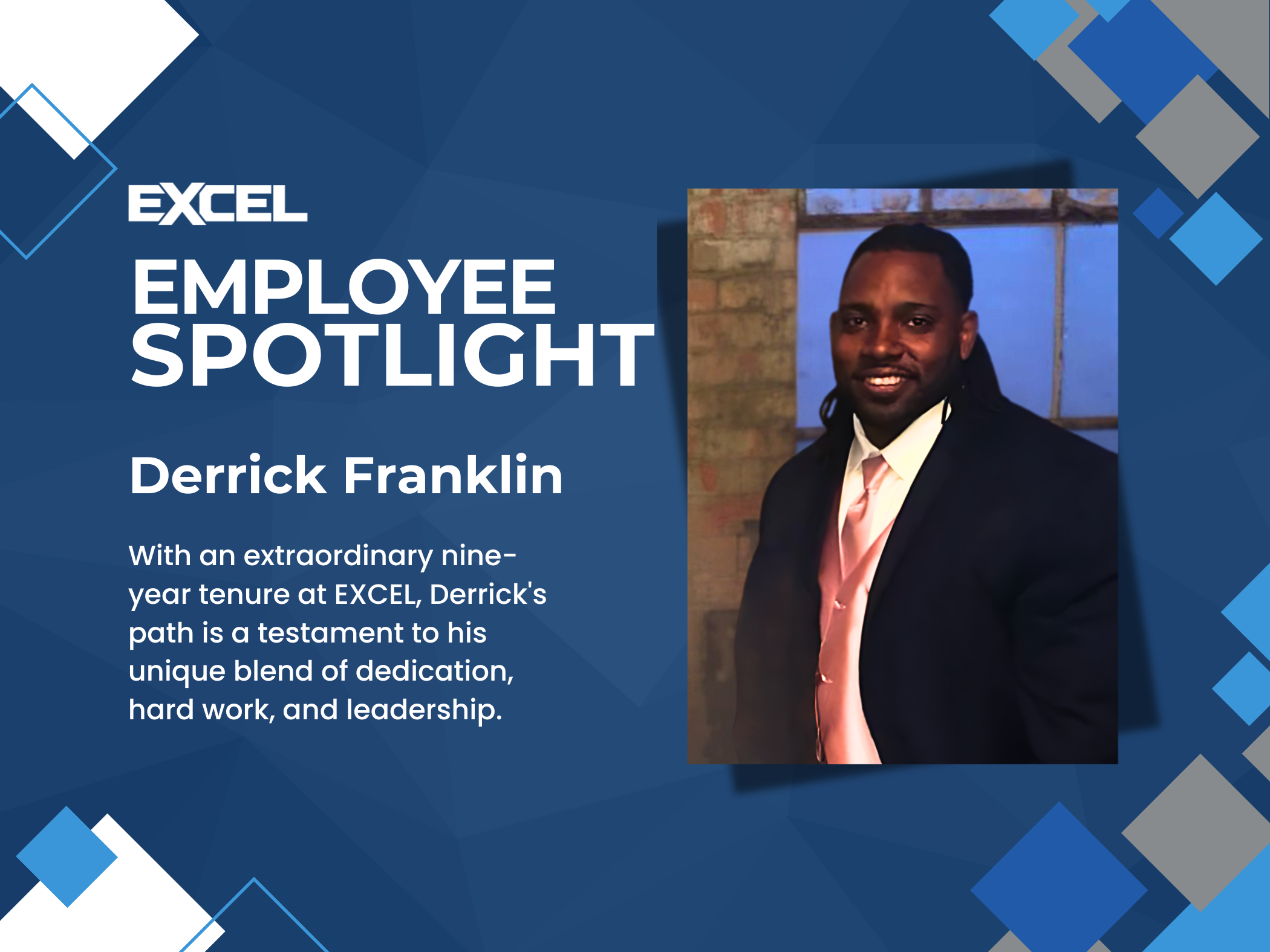 A Champion for Others: Derrick Franklin, Material Handling Supervisor